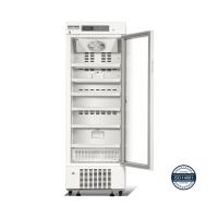 China Real Force Air Cooling Biomedical Pharmaceutical Grade Refrigerator Freezers 315L With Glass Door for sale