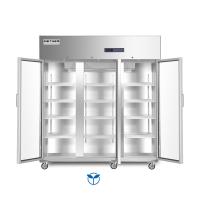 China 1500L Largest Capacity Medical Hospital Pharmacy Vaccine Refrigerator Stainless Steel 304 for sale