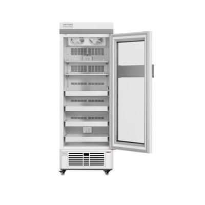China 415L Clinic Pharmacy Vaccine Refrigerator with Heated Glass Door for Optimal Storage Conditions for sale