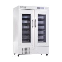 China Innner Door 2 Blood Bank Refrigerators with Forced -air Cooling and Coated Steel Internal Material for sale