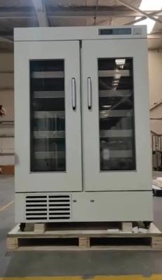 China 304 Stainless Steel 658L Vertical Blood Bank Refrigerator – 4°C For Blood Sample Storage for sale