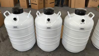 China 35L Liquid Nitrogen Dry Shipper For Biological Sample Transport for sale