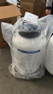 China Dry Shipper for Cryogenic Sample Transport  No-Spill Liquid Nitrogen Solution for sale