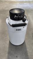 China METHER YDS-35-125 Cryogenic Dewar — 35L Liquid Nitrogen Container for Laboratory, Veterinary and Medical Storage for sale