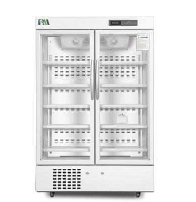 China 2-8 Degrees 1006L LED Digital Display Upright Pharmacy Medical Refrigerator for sale