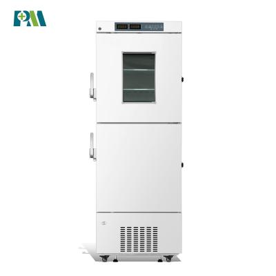 China 368L Free Standing Deep Low Temperature Freezer Sprayed Steel Store Plasma Pharmacy Fridge Minus 40 Degree for sale