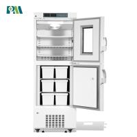 China 368 Liters High Quality Upright Deep Double Foaming Door Biomedical Combined Refrigerator Freezer for sale