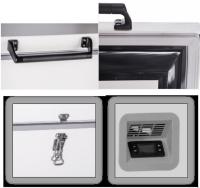 China Medical 100L Small Portable Top Opening Vaccine Chest Low Freezer Minus 40 Degree for sale