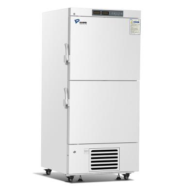 China Double Independent Chambers Upright Medical Deep Vaccine Freezer Minus 25 Degree With 528L Capacity for sale