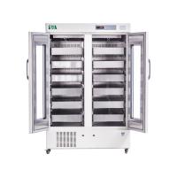 China 304 Stainless Steel Inner Chamber 1008L Capacity Blood Bank Refrigerator For Blood Sample Storage for sale