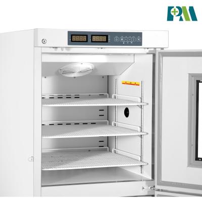 China Minus 25 Degree 368 Liter Medical Standing Deep Combined Refrigerator Freezer With Digital Display for sale