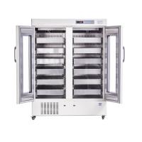 China 1008L Blood Bag Refrigerator With temperature printer print current inside temperature automatically per 10 minutes. for sale