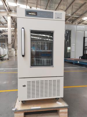 China 108 Liter Vertical Blood Bank Refrigerator With 4 Casters R134a Refrigerant for sale