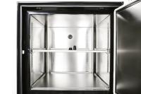 China Microprocessor Control Vertical Ultra Frozen Freezer With Color Sprayed Steel for sale