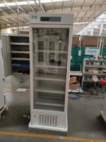 China Microprocessor Control 316L Pharmacy Medical Refrigerator with Single Glass Door Auto Frost High Quality for sale