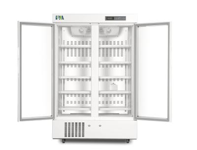 China Real Forced Air Cooling Medical Pharmacy Grade Refrigerator Fridge 485L 2 To 8 Degree for sale