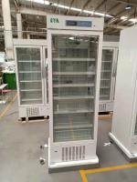 China Real Force Air Cooling Biomedical Pharmaceutical Grade Refrigerator Freezers 315L With Glass Door for sale