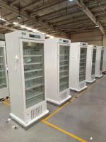 China Real Force Air Cooling Biomedical Pharmaceutical Grade Refrigerator Freezers 315L With Glass Door for sale