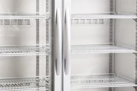 China 2-8 Degree Vaccine Cold Storage 3 Glass Doors Pharmacy Refrigerator For Medical Laboratory for sale