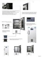 China -40 To -80 Degree Auto Cascade Cooling Sytem Biomedical Ultra Cold Freezers Stainless Steel for sale