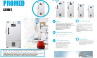 China -40 To -80 Degree Auto Cascade Cooling Sytem Biomedical Ultra Cold Freezers Stainless Steel for sale