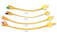 China 6fr-30fr Latex Foley Catheter Disposable Medical Sterile Urinary Catheter for sale