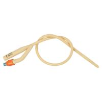 China OEM Two Way Nature Latex Foley Catheter FR12 FR14 280mm Length for sale