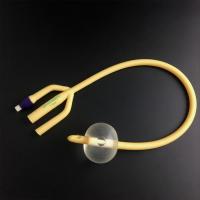 China Latex 3 Way Urinary Foley Catheter Balloon 30ml FR6 Class II for sale