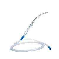 China PVC 180cm / 360cm Suction Catheter Tube With Yankauer Handle for sale