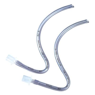 China Nasal Preformed Uncuffed Endotracheal Breathing Tube iD 2-10mm for sale