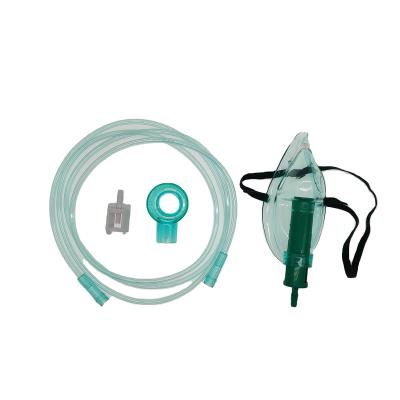 China XS-XL Medical PVC Multi Vent Oxygen Mask With Diluters Cup Tube for sale