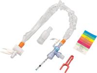 China 4H 72H Closed Suction Catheter 14fr , PVC Mucus Suction Catheter for sale