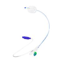 China Thermometric Urethral Silicone Foley Catheter Disposable With Temperature Sensor for sale