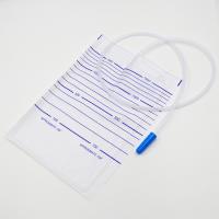 China Medical Urology Disposable Products 2000ml Adult Urine Collector Bag for sale