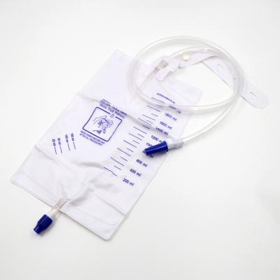 China Screw Valve Nephrostomy Drainage Bag , 2000ml Sampling Port Nephrostomy Tube Bag ORCL for sale