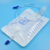 China Screw Valve Nephrostomy Drainage Bag , 2000ml Sampling Port Nephrostomy Tube Bag ORCL for sale