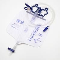 China Disposable PVC Urine Collection Bag , 2000ml Foley Catheter Bag for sale