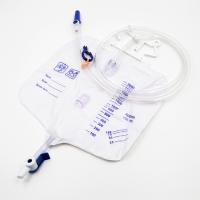 China Disposable PVC Urine Collection Bag , 2000ml Foley Catheter Bag for sale