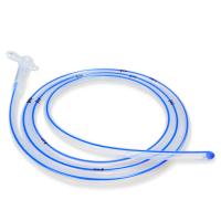China 120cm Length Enteral Silicone Feeding Tube Fr8 - Fr26 for sale