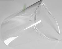 China ODM Transparent Anti Fog PPE Face Shields Visor With Glasses for sale