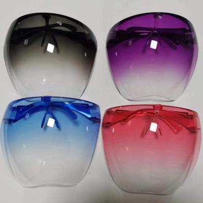China M Size Face Protection Visor , Anti Fog Clear Safety Face Shield ORCL for sale