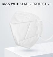 China Anti Flu Protective Kn95 Mask , 5PLY N95 Mask Pm 2.5 GB2626 Approved for sale