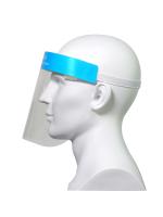 China OEM Plastic Visor Face Shield , 33cm*22cm Transparent Face Cover for sale
