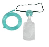 China Elongated NBR XS Baby Oxygen Mask , Non Rebreather Oxygen Face Mask for sale
