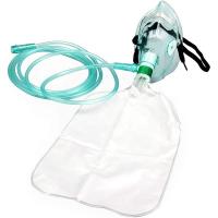 China HFNC High Flow Oxygen Face Mask , 1000ml Non Rebreather Tracheal Oxygen Mask for sale