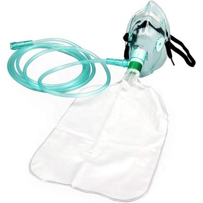 China HFNC High Flow Oxygen Face Mask , 1000ml Non Rebreather Tracheal Oxygen Mask for sale