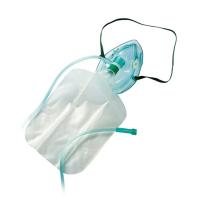 China Medical Disposable Non Rebreather Oxygen Mask With 1000ml Reservoir Bag for sale