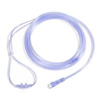 China Clinic Nasal Cannula Tube , Neonate PVC Partial Nasal Oxygen Tube for sale