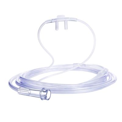 China 1-5L/Min PVC Oxygen Nasal Cannula Comfortable For Therapy for sale
