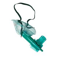China 12LPM Adjustable Oxygen Mask , Medical PVC O2 Face Mask Disposable for sale